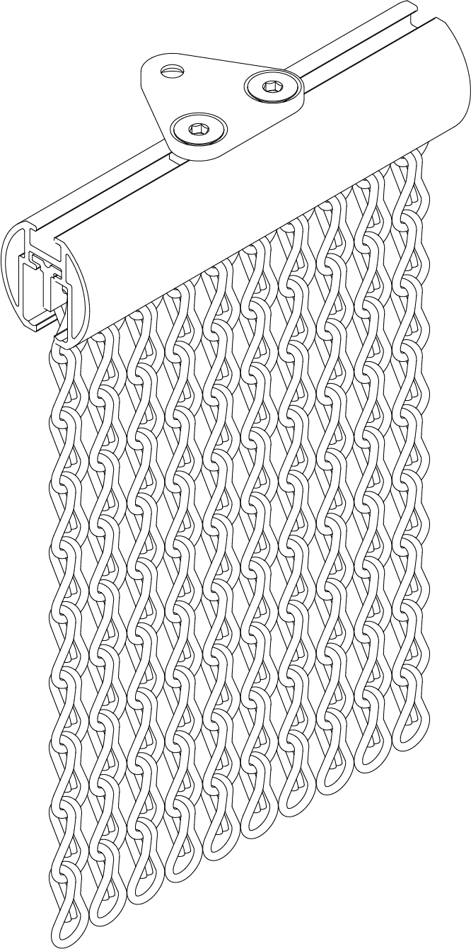 ChainCraft | Rail Systems | Quality Ceiling Curtains & Chain Screens