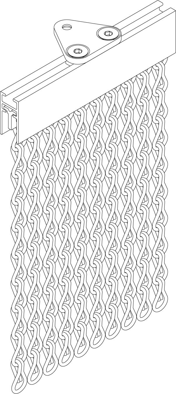 ChainCraft | Rail Systems | Quality Ceiling Curtains & Chain Screens